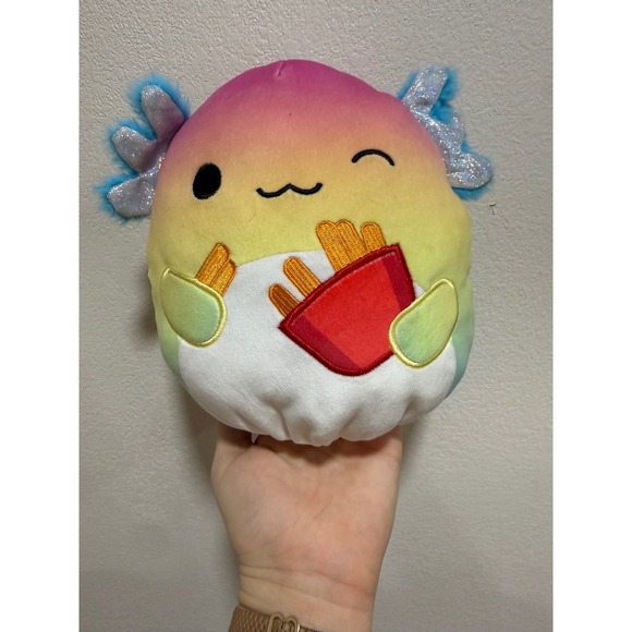 Squishmallows | Toys | Squishmallow Flipamallow 8 Axolotl Fries ...